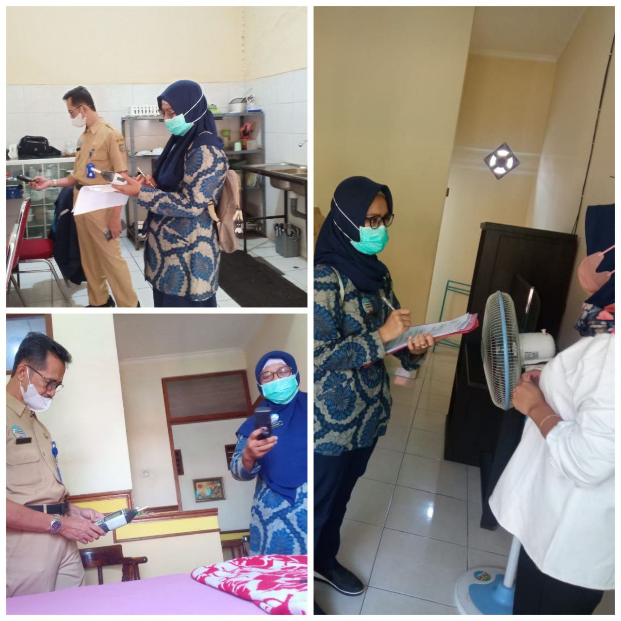 Inspeksi Kesehatan Lingkungan Perhotelan dan Pembinaan K3 Perkantoran