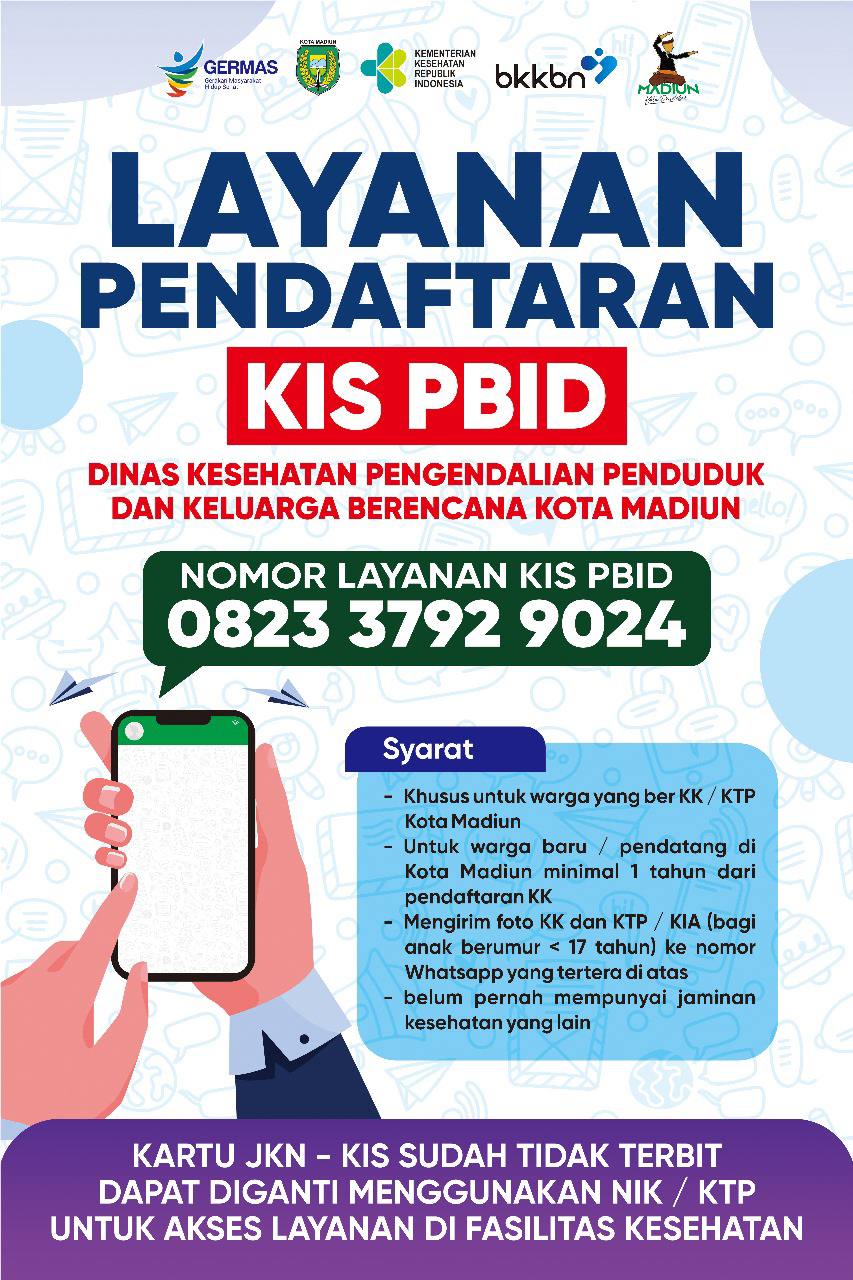 LAYANAN PENDAFTARAN KIS PBID DINAS KESEHATAN PENGENDALIAN PENDUDUK DAN ...
